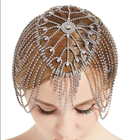 Accessories | Diamond Rhinestone Wedding Bridal Head Piece | Poshmark